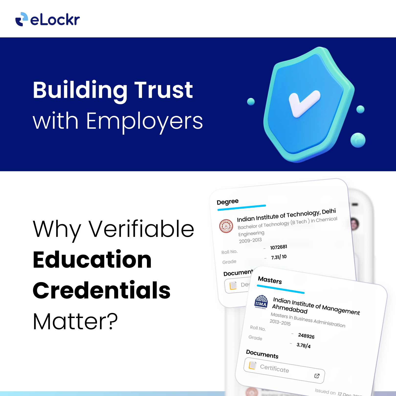 Why Verifiable Education Credential Matters?